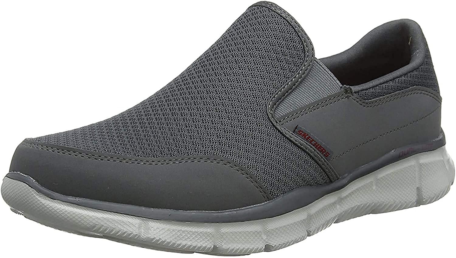 Skechers Sport Men's Equalizer Persistent Slip-On Sneaker, Charcoal, 11 ...