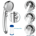 Qcqhdu High Pressure Handheld Shower With Head On Off Pause Switch 3
