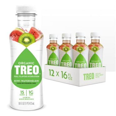 Treo Organic Fruit & Birch Water Drink, Variety Pack, Vegan, Gluten ...