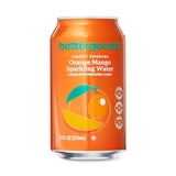 bettergoods Orange Mango Flavored Sparkling Water, 12 fl oz, 8 cans ...