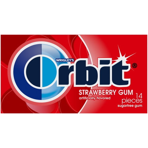 Orbit Strawberry 14pc - Walmart.com