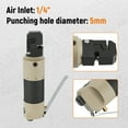 Air Punch Flange 5mm Hole Pneumatic Puncher Tool for Auto Body Sheet ...