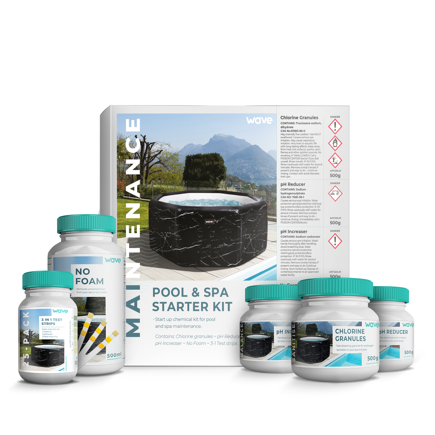 Wave Spa Hot Tub Chemical Starter Kit The 500g ml Version Walmart Wave Spa Hot Tub Chemical Starter Kit The 500g ml Version Walmart