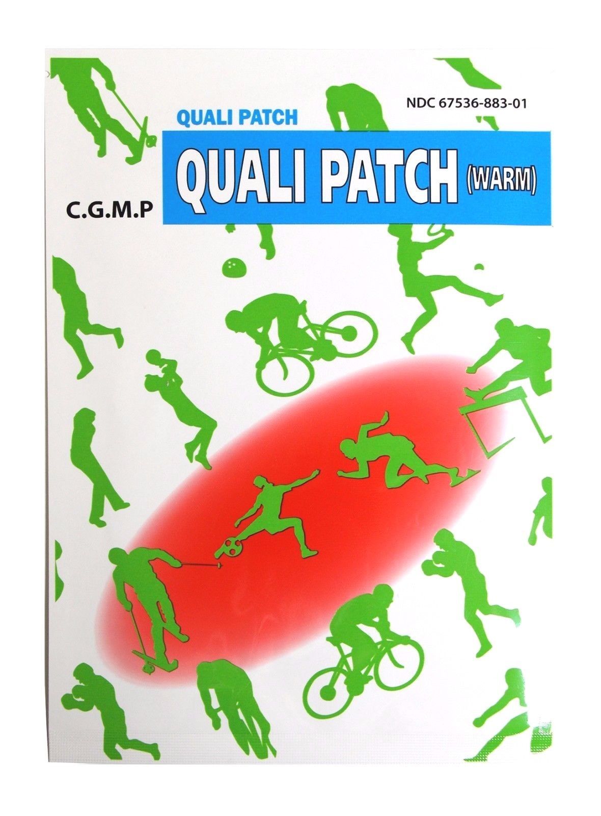 Quali Patch (Warm) Warming Patch Chronic Pain Relief 2 Sheets - Walmart ...