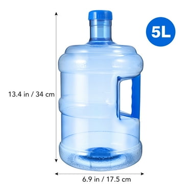 BPA Free 2 Gallon Refillable Water Bottle with Handle and 48 mm Cap ...