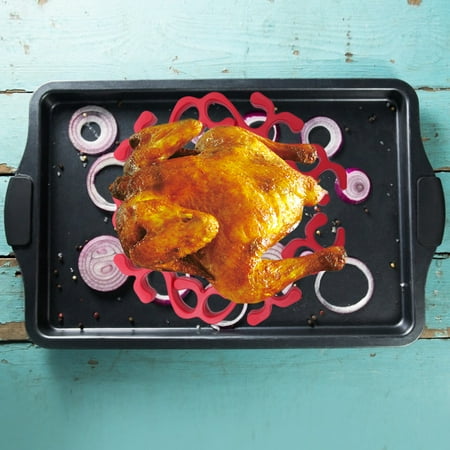 LYUMO Silicone Roast Rack,Silicone Roasting Rack,Silicone Non-stick ...