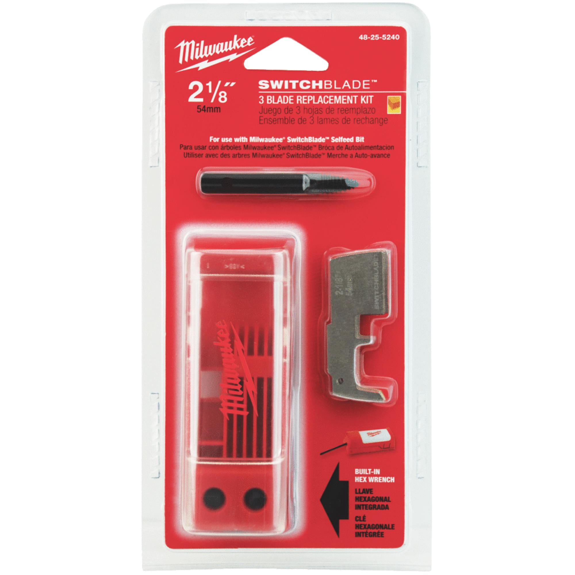Milwaukee SwitchBlade 3 Pack Replacement Blade Kit - Walmart.com