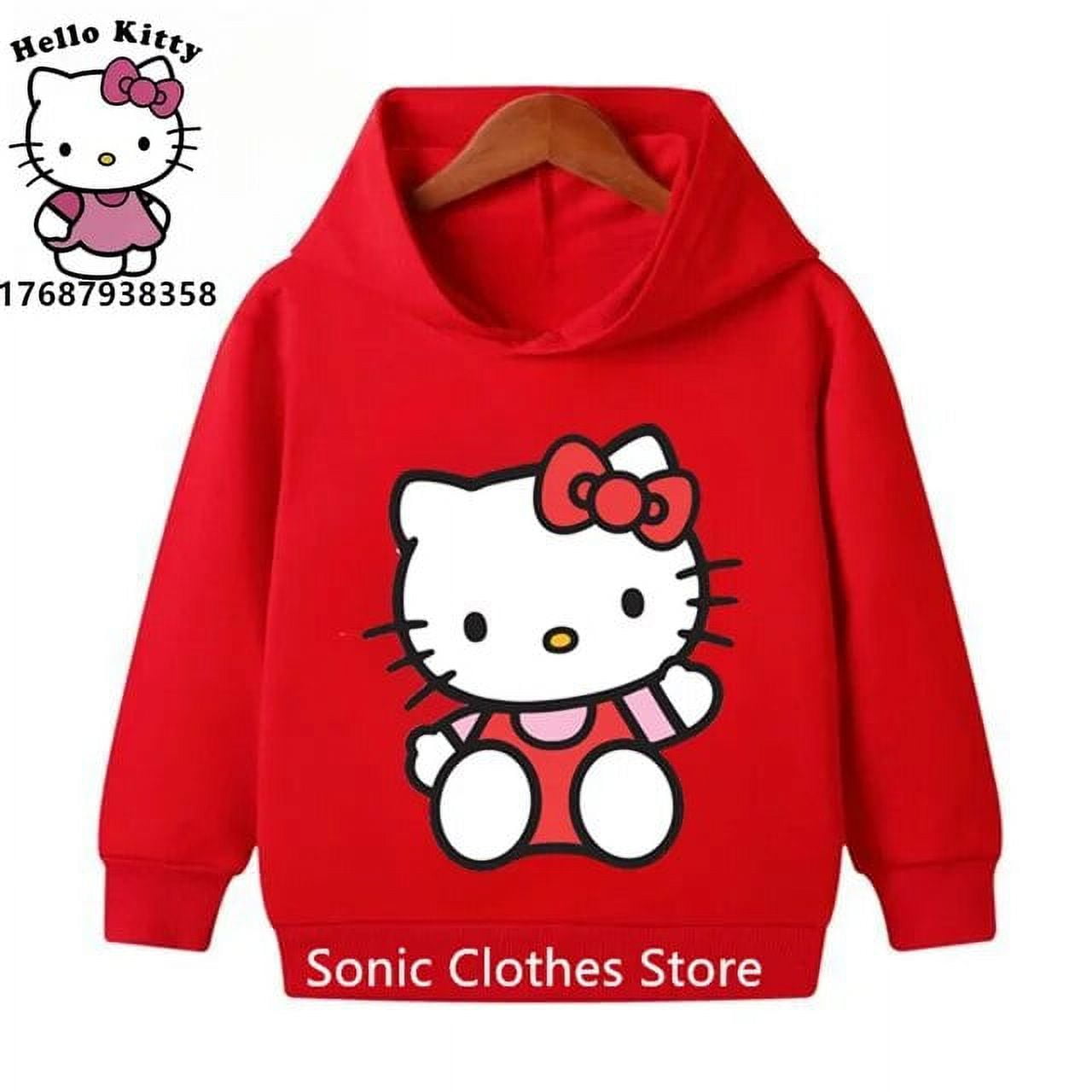 Click here for Miniso 2024 Cartoon Girls Hello Kitty Hoodies Kawa... prices