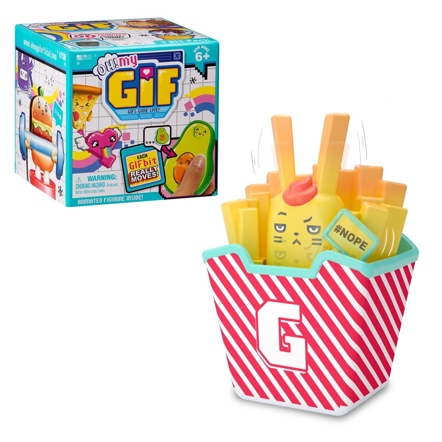 Oh! My Gif - Moving Collectibles Toy Single 1 BIT Pack for Boys and ...