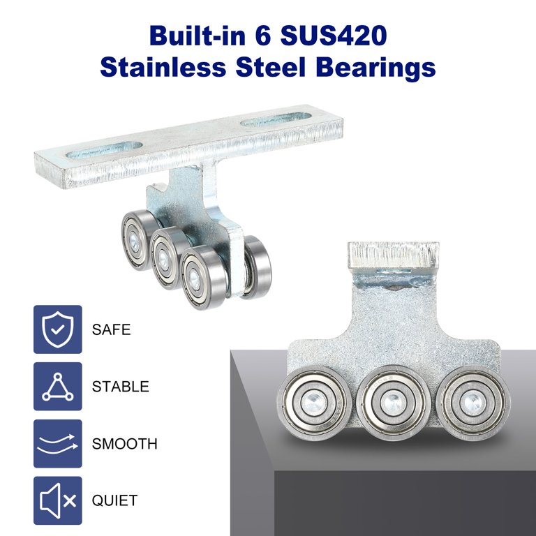 Unistrut Trolley 6 Wheel Trolley Assembly, 2 Pack T-Shaped Electric ...