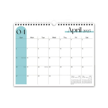 ELAYARD Large Paper Calendar Rectangular Shape Time Management Date ...