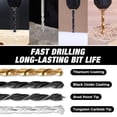 Drill Bit Set, 246 Pcs for Cordless Drill, Drill Driver Bit Set for ...
