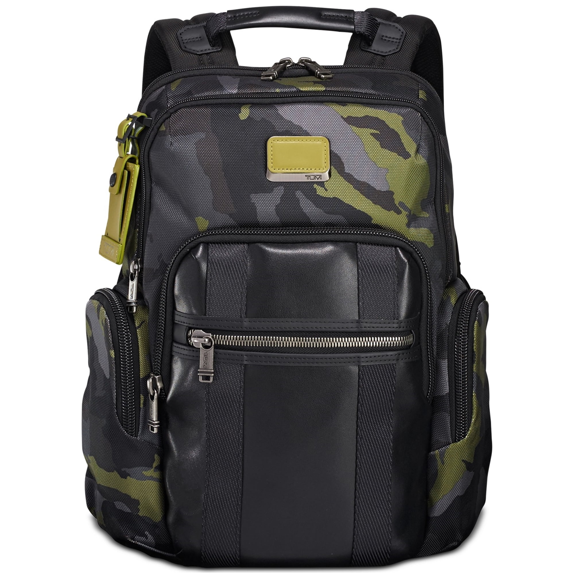 Mochila estándar para hombre Tumi Nellis Camo Negro Paquete diario ...
