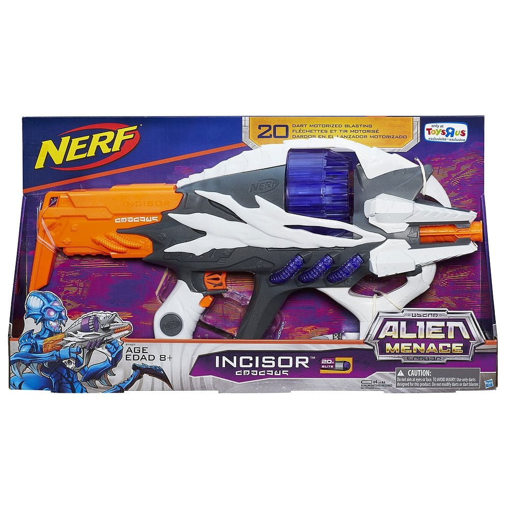 NERF Alien Menace Incisor Blaster - Walmart.com - Walmart.com