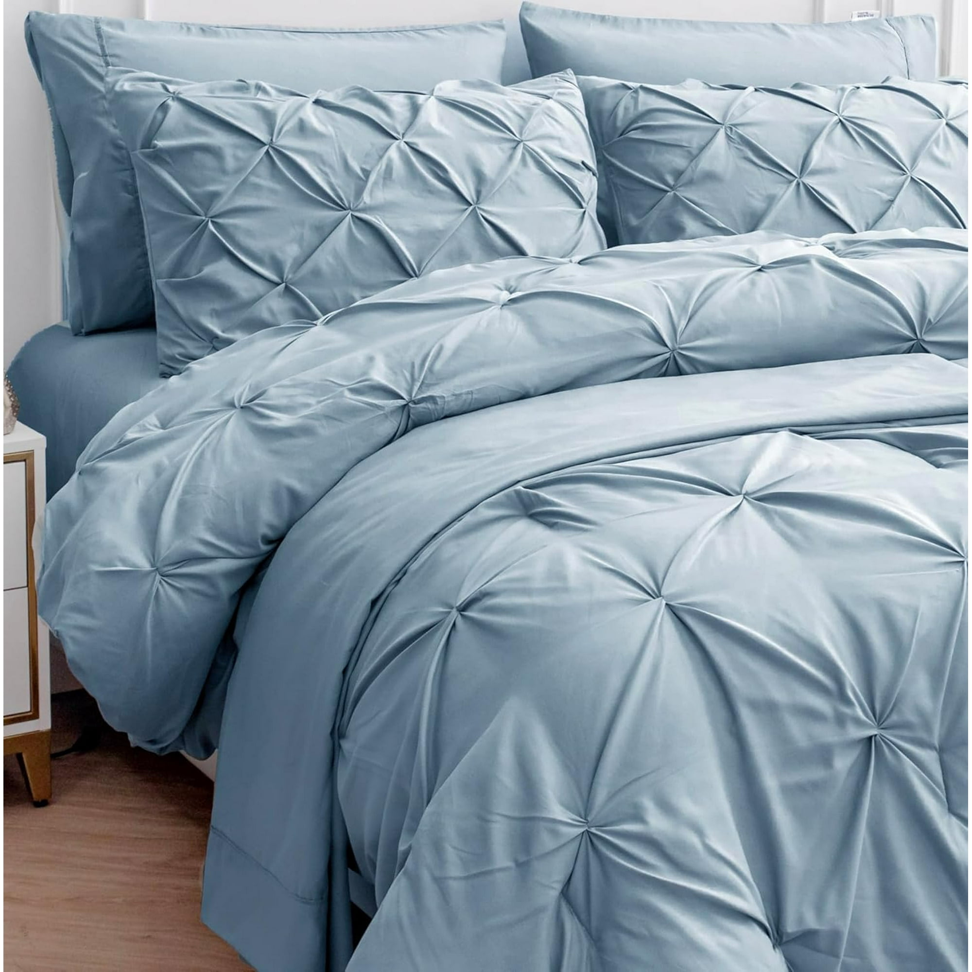 Click here for Nobrand Queen Comforter Set Pieces Bed In A Bag Be... prices