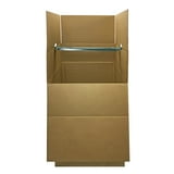 UBMOVE Wardrobe Boxes - 12 Pack with Metal Hanging Bars - Closet Hanger ...