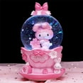 My Melody Kawaii Anime Sanrio Crystal Ball Decoration Cute Cartoon ...