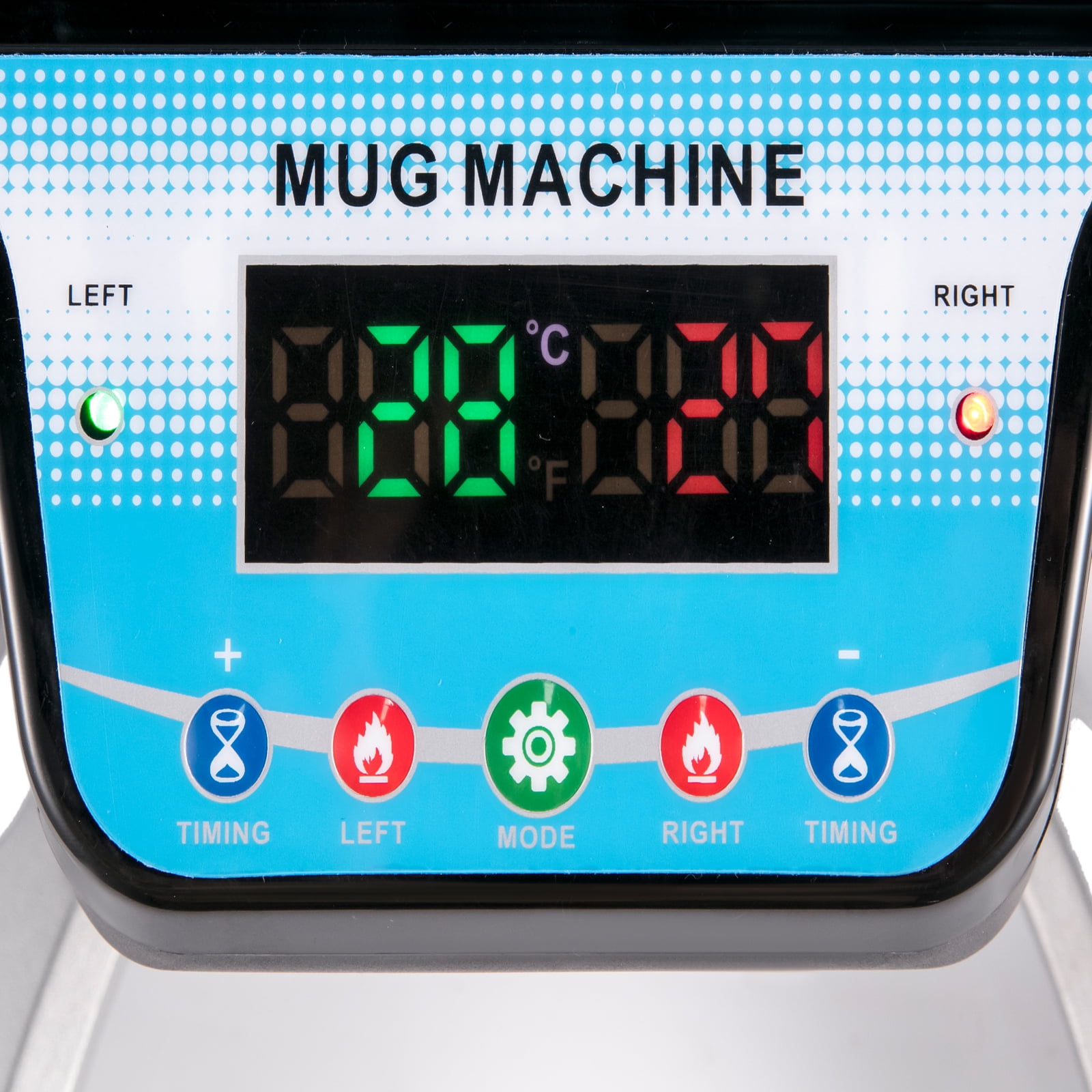 VEVORbrand 11oz Mug Heat Press 2 In 1 Cup Press Sublimation Machine