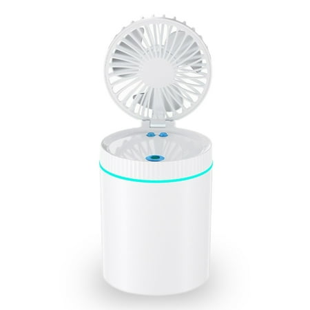 Thinsony Mini Water Spray Fan Mist Rechargeable Adjustable Home Dorm ...