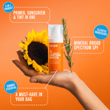 Carpe Sweat Absorbing Tinted Primer with SPF 25, Matte Finish, Deep ...