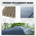 MF Studio 10' x 10' Outdoor Hardtop Gazebo Polycarbonate Roof Patio ...