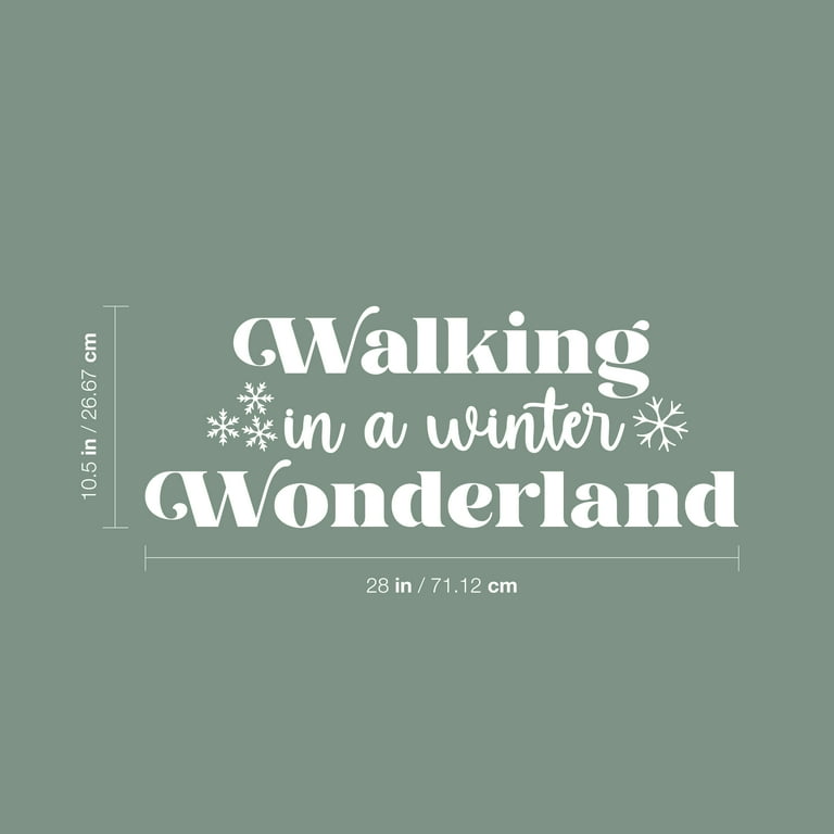 Walking In A Winter Wonderland Clipart