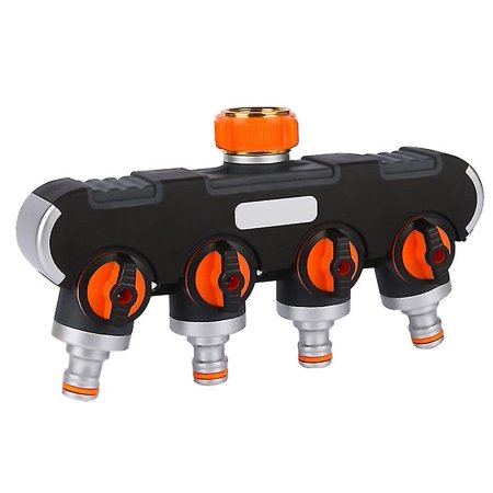 Four way valve diverter with valve, irrigation water divider | Walmart ...