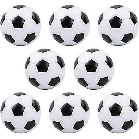 cueiha 8 Pieces 32mm Foosball Balls, Eco-friendly Resin Foosball ...