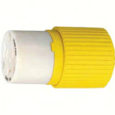 Hubbell Insulgrip Twist-Lock Generator Female Connector, 3 Pole 4 Wire ...