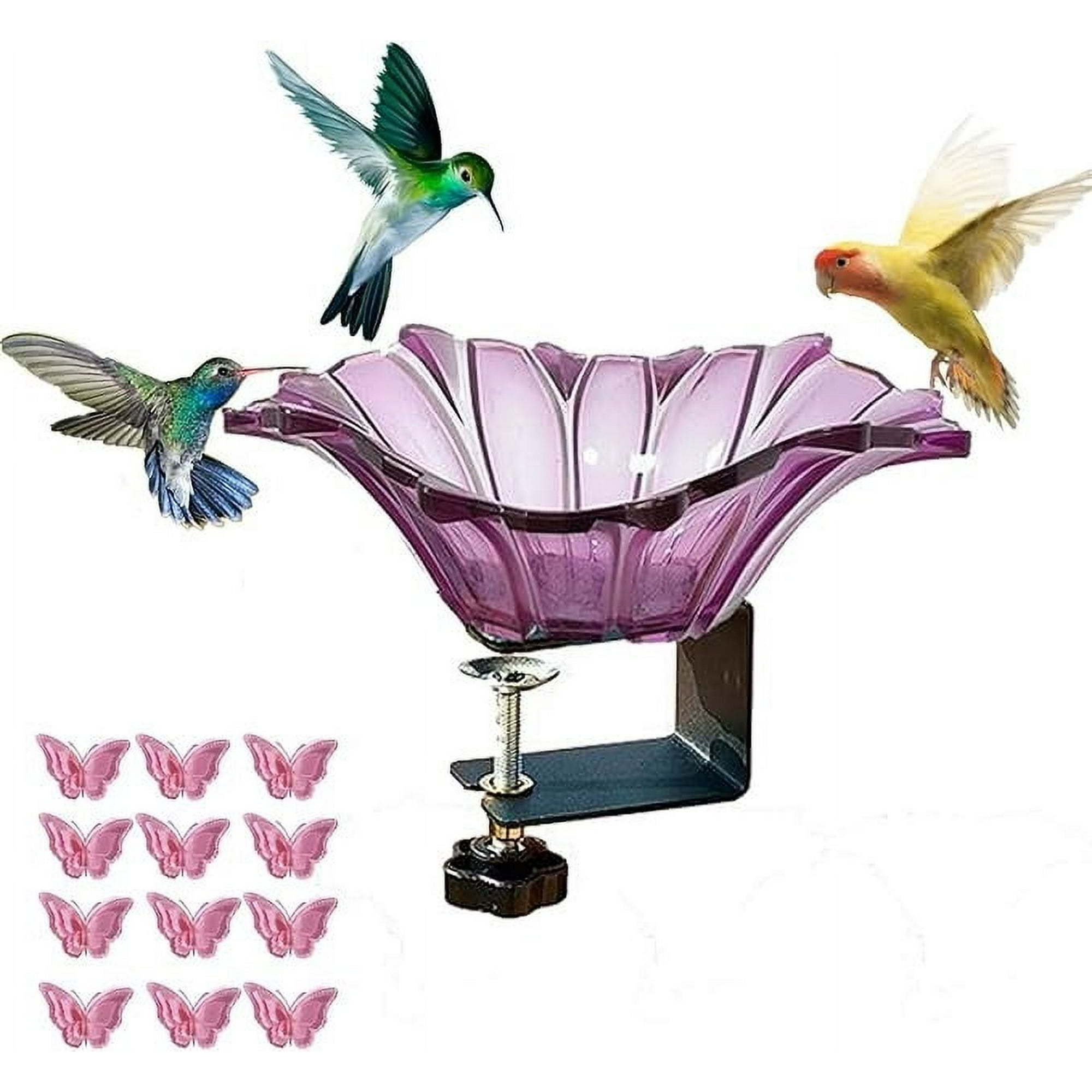 Click here for Clearance! Uscallm Bird Bath For Outside  Hanging... prices
