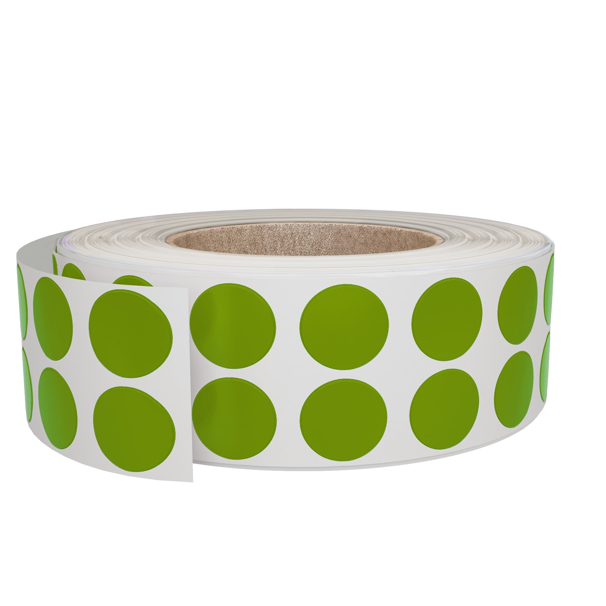 Royal Green Color Code Stickers Roll 0 375 Inch 10mm Olive Green