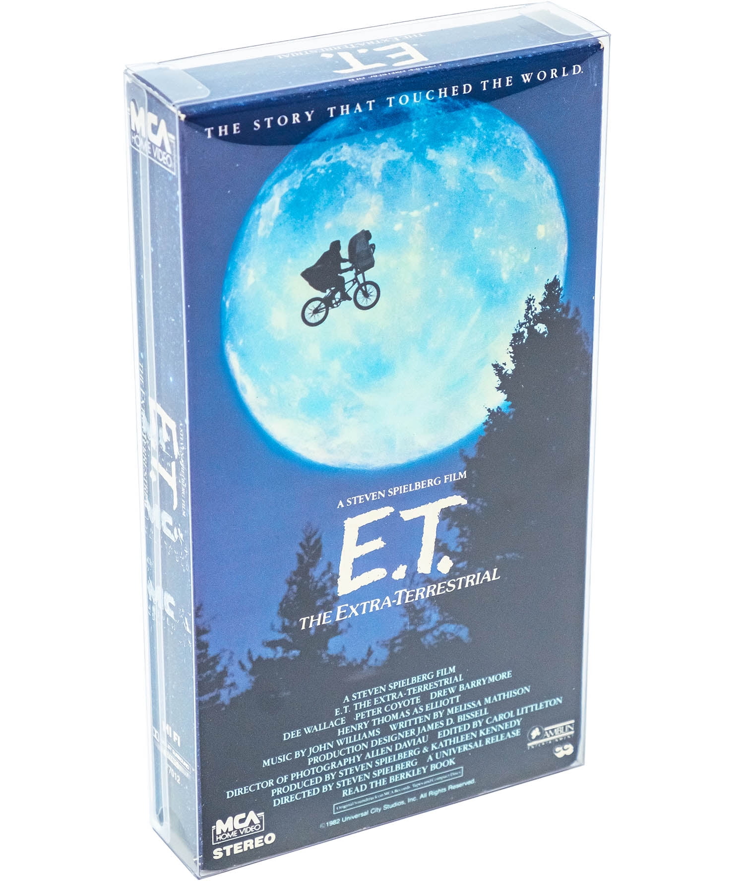 Platinum Protectors Plastic Sleeve Case for Standard VHS Tapes Size A ...