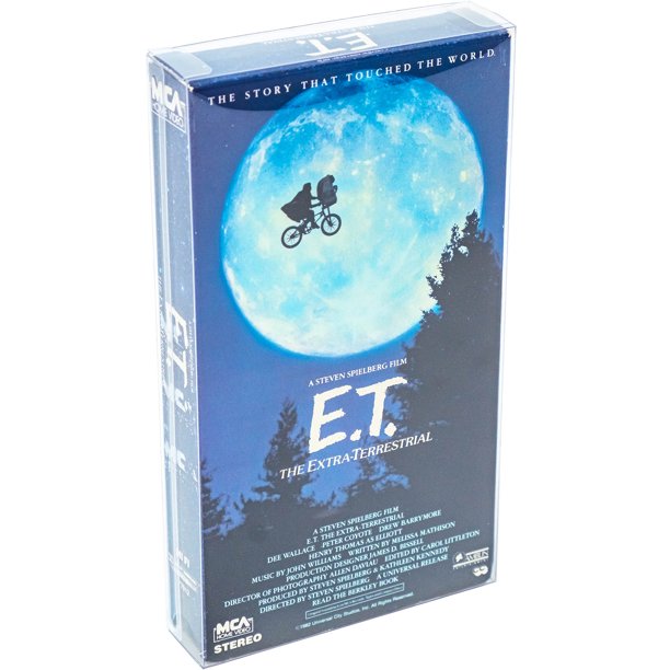 Platinum Protectors Plastic Sleeve Case for Standard VHS Tapes Size A ...