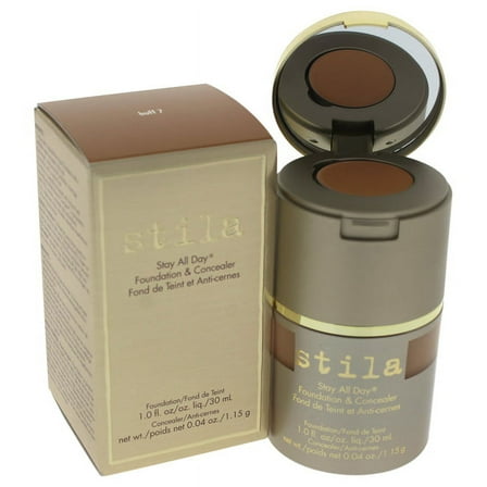 Stila Stay All Day Foundation & Concealer - #3 Light for Women, 1 oz ...