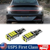 Set of 4 Pcs White Oval Backup Reverse LED 6" Light for Truck Trailer ...