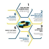 Pilates Ring - Superior Unbreakable Fitness Magic Circle for Toning ...