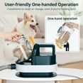2.5LPet Grooming Vacuum,5 in 1 Dog Grooming Vacuum with Ceramic Blades Clipper Tools for Dogs ...