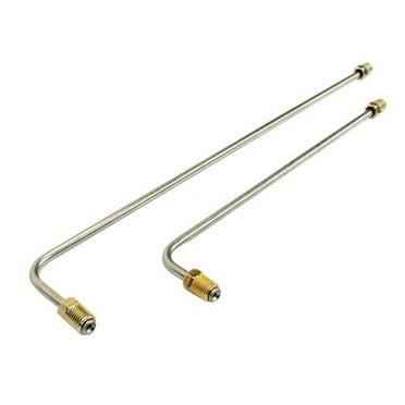 Master Cylinder Brake Line Kit with 1/2" & 9/16" Adapter Fittings ...