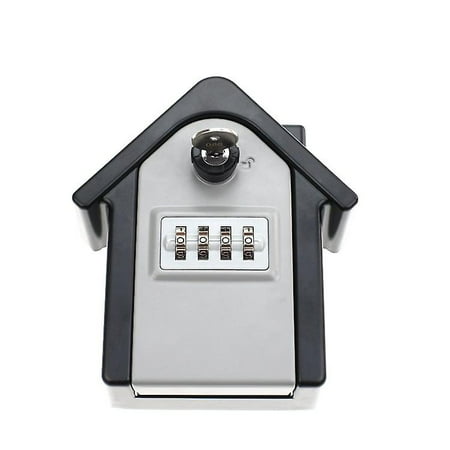 NETSENG Key Safe Wall Mounted Key Box With Digital Code & Emergency ...