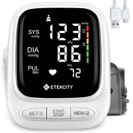 Blood Pressure Monitors Machine and Cuff by Etekcity, FSA HSA Approved ...