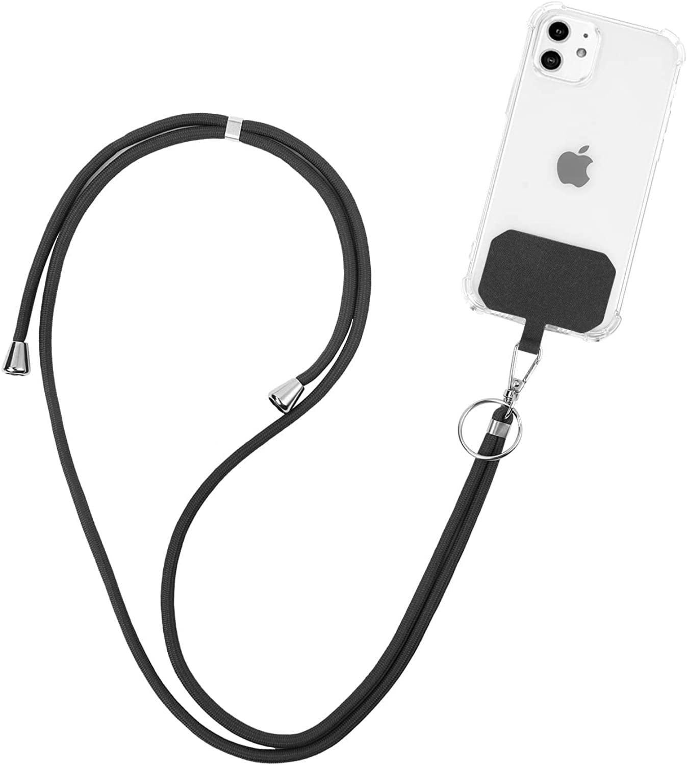 Universal Cell Phone Lanyard, Crossbody Lanyard Adjustable Detachable ...