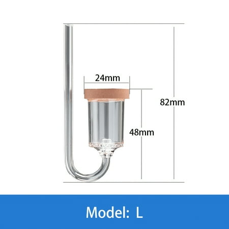 Co2 Refiner Acrylic Co2 Diffuser Fish Atomizer Co2 Refiner Aquarium Transparent Co2 Diffuser ...