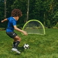 Umbro Pop-up 6 ft Soccer Goal Net, Portable, Green, Zipper Carrying Bag ...