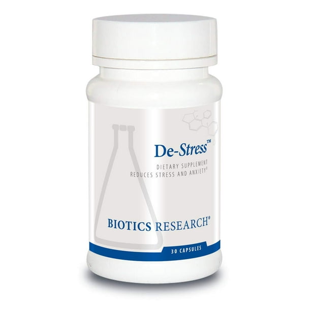 Suplemento Biotics Research De-Stress 30 cápsulas | Bodega Aurrera en línea