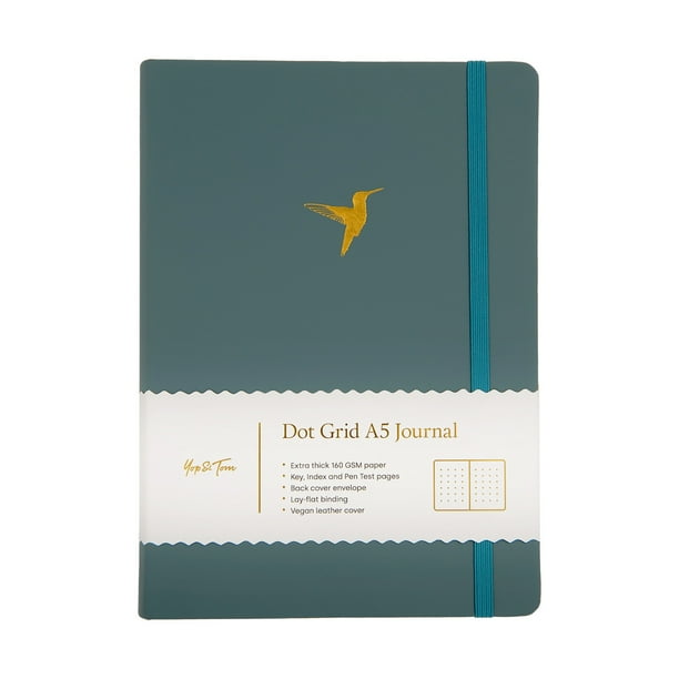 Yop & Tom - Bullet Dot Grid Journal Extra Thick Paper 160 GSM ...