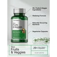 Horbaach Fruits and Vegetable Supplement Capsules, 100 Ct, Vegetarian ...