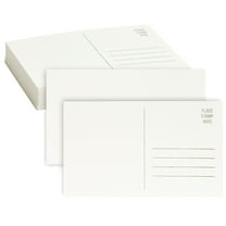 Holiday Stripes 4-Up Printable Postcards - Pack of 10 sheets / 40 ...