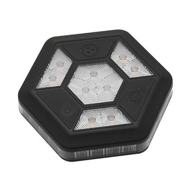 2 Pack Magnetic Super Bright Red LED Safety Lights with 1 Mile ...