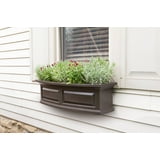 Mayne Nantucket 3ft Window Box - 36in x 11.7in x 10.2in - Polyethylene ...