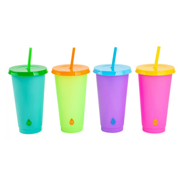 TAL Color Changing Cups 24 fl oz, 4 Pack - Walmart.com
